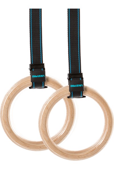 Livepro LP8123 Ahşap Crossfit-Jimnastik Halkası Livepro LP8123 Ahşap Crossfit-Jimnastik Halkası
