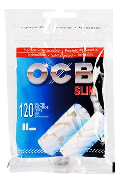 Ocb Slim Tutun Filtresi Ocb Sigara Sünger Ağızlık Zıvana Ocb Slim Tutun Filtresi Ocb Sigara Sünger Ağızlık Zıvana