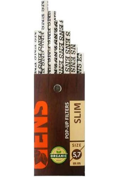Ens Organik Tutun Filtresi Sigara Sünger Ağızlık Zıvana 5.7 mm Ens Organik Tutun Filtresi Sigara Sünger Ağızlık Zıvana 5.7 mm