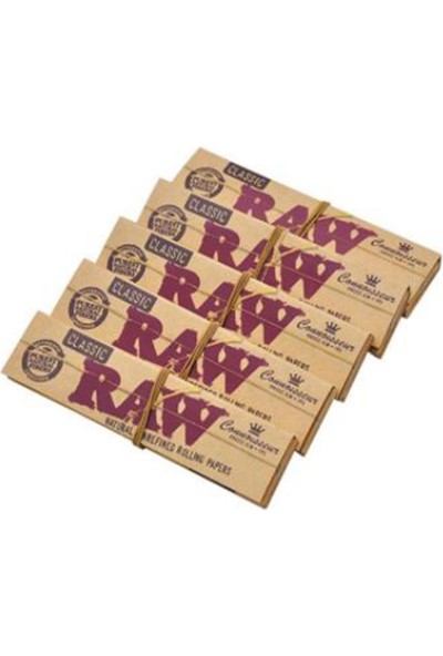 Raw Classic Zıvanalı Sarma Kağıdı 5 Paket