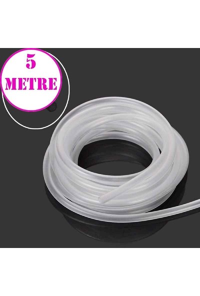 Mixpet Akvaryum Hava Hortumu Silikon 5 mt