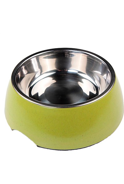 Bobo Kedi Köpek Mama ve Su Kabı BO-3056 340 ml Yeşil