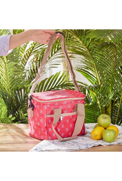 Karaca Etnik Desen Izolasyonlu Piknik Çantası