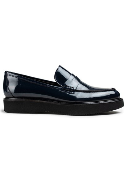 Deery Rugan Lacivert Loafer Kadın Ayakkabı Deery Rugan Lacivert Loafer Kadın Ayakkabı