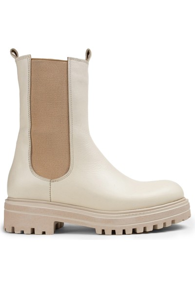 Deery Deri Bej Chelsea Kadın Bot Deery Deri Bej Chelsea Kadın Bot