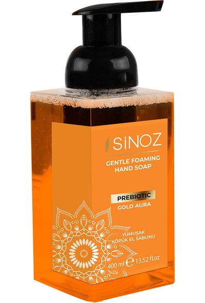 Sinoz Prebiyotik Köpük El Sabunu - Gold Aura (400 Ml) Sinoz Prebiyotik Köpük El Sabunu - Gold Aura (400 Ml)