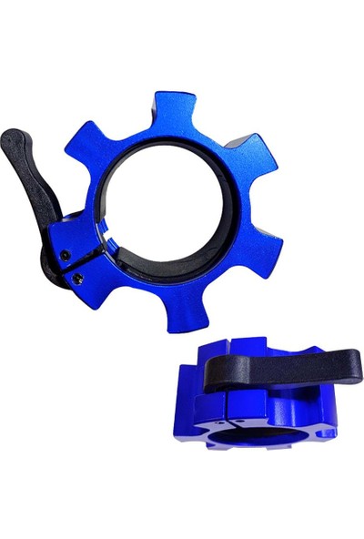 Avessa Sıkıştırmalı Metal Olimpik Bar Klipsi 1 Çift Mavi (2 Adet) Avessa Sıkıştırmalı Metal Olimpik Bar Klipsi 1 Çift Mavi (2 Adet)
