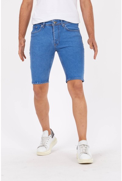 Las Vegas Mavi Renk Erkek Kot Şort Las Vegas Mavi Renk Erkek Kot Şort