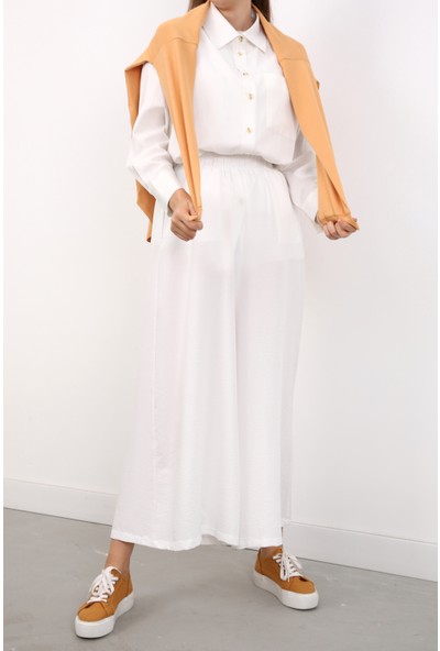 Yarece Bol Paça Pantolon