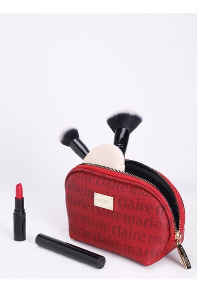 Marie Claire Bordo Kadın Makyaj Çantası Alice MC212111010