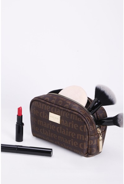 Marie Claire Kahve Kadın Makyaj Çantası Eloy MC212111184