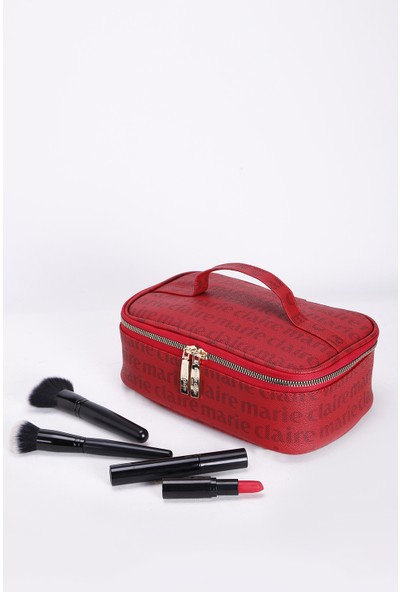 Marie Claire Bordo Kadın Makyaj Çantası Regina MC212111236