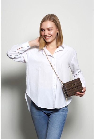 Marie Claire Kahve Kadın Portföy Çantası Odin MC212106140 Marie Claire Kahve Kadın Portföy Çantası Odin MC212106140