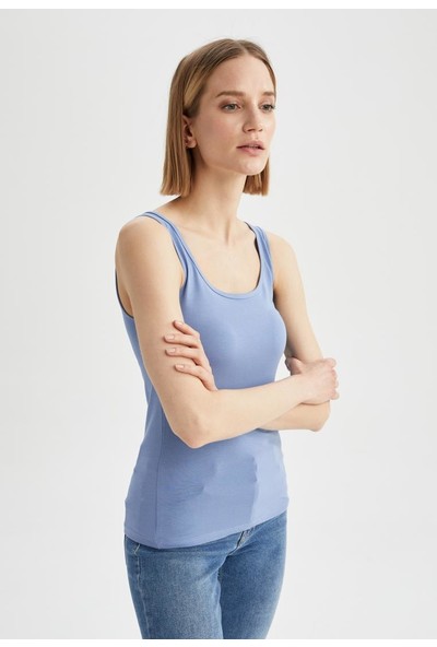 Defacto Askılı Basic Slim Fit Atlet I1059AZ21SP Defacto Askılı Basic Slim Fit Atlet I1059AZ21SP