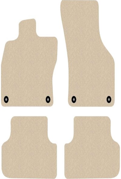 Tegin Alfa Romeo 159 Uyumlu Bej Halı Beyaz Kenar Paspas Tegin Alfa Romeo 159 Uyumlu Bej Halı Beyaz Kenar Paspas