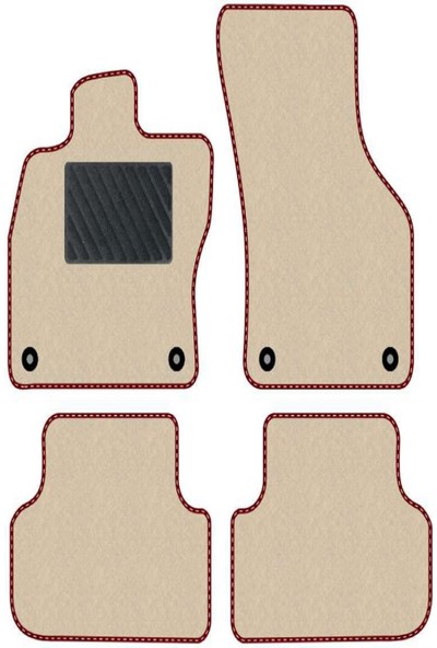 Tegin Hyundai Sonata Nf 2005-2009 Bej Halı Bordo Kenar Çapraz Çizgi Topuk Paspas Tegin Hyundai Sonata Nf 2005-2009 Bej Halı Bordo Kenar Çapraz Çizgi Topuk Paspas