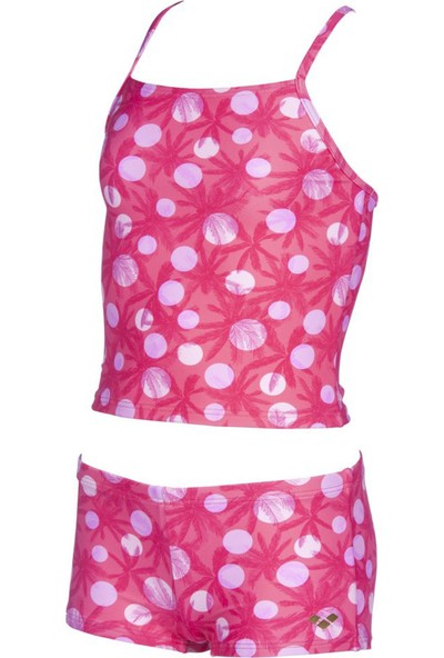 Arena Tropical Summer Jr Tankini Çocuk Çok Renkli Yüzücü Mayosu 003085950 Arena Tropical Summer Jr Tankini Çocuk Çok Renkli Yüzücü Mayosu 003085950
