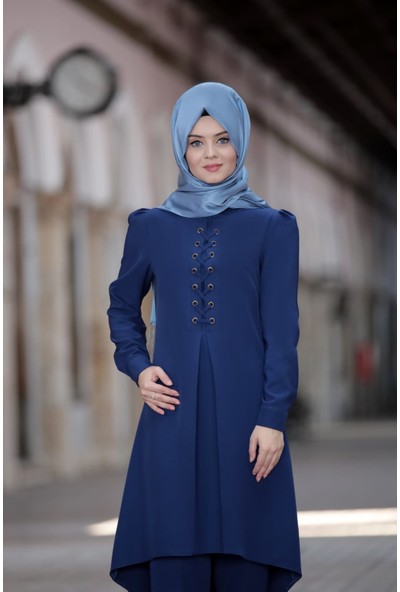 Almila Mina Ikili Takım Indigo 5368 Almila Mina Ikili Takım Indigo 5368