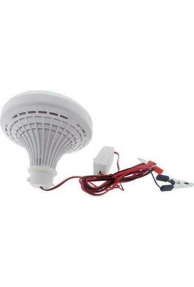 Ayt Kamp Aydınlatma Akü Seyyar Lamba LED Ampul 12V 24W 4 Metre Kablo Ayt Kamp Aydınlatma Akü Seyyar Lamba LED Ampul 12V 24W 4 Metre Kablo