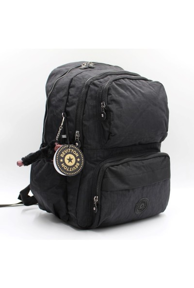 Bevitton Unisex Suya Dayanıklı Krinkıl Kumaş Sırt ve Okul Çantası / 6200 Bevitton Unisex Suya Dayanıklı Krinkıl Kumaş Sırt ve Okul Çantası / 6200