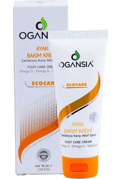 Ogansia Çatlak Önleyici Ayak Bakım Kremi 75 ml Ogansia Çatlak Önleyici Ayak Bakım Kremi 75 ml