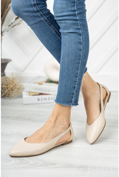 Tarçın Ayakkabı Deri Kadın Deri Babet TRC58-5052 Tarçın Ayakkabı Deri Kadın Deri Babet TRC58-5052