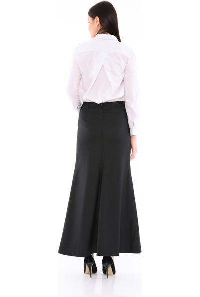 Maxaliz Moda Cepli Siyah Etek Maxaliz Moda Cepli Siyah Etek