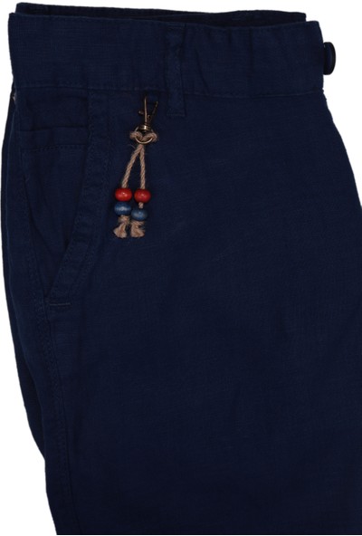 Erkek Sax %100 Keten Pantolon