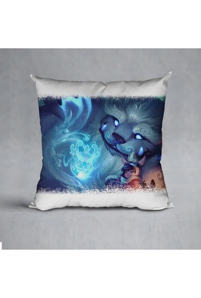 Vadi Burada League Of Legends Nunu Baskılı Şampiyon Yastık Vadi Burada League Of Legends Nunu Baskılı Şampiyon Yastık
