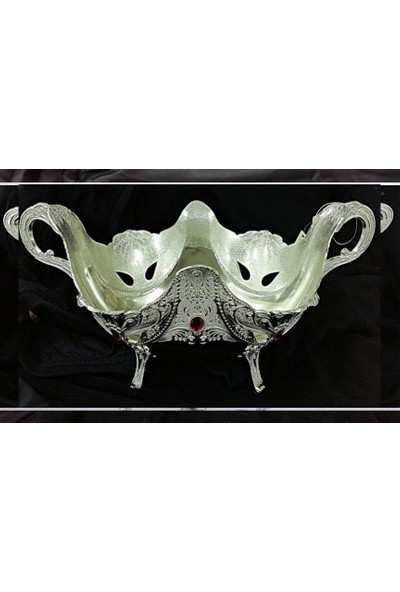 Ceyyiz Gondol Ayaklı Taşlı Orta Telkari 36 x 15-13 Cmx Ceyyiz Gondol Ayaklı Taşlı Orta Telkari 36 x 15-13 Cmx