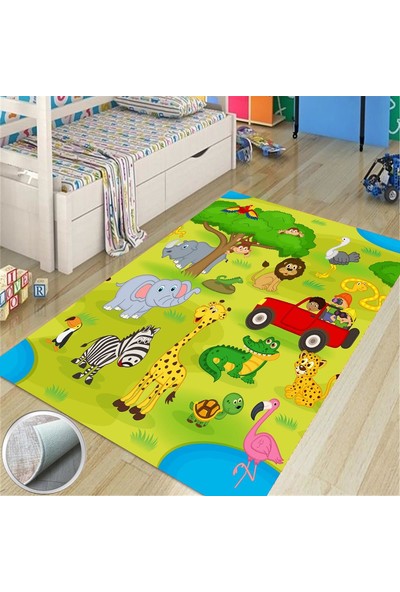 Birkilim Yeni Model Yıkanabilir Leke Tutmaz Kaymaz Tabanlı Çocuk Halısı BK-HP737 40 x 60 cm Birkilim Yeni Model Yıkanabilir Leke Tutmaz Kaymaz Tabanlı Çocuk Halısı BK-HP737 40 x 60 cm