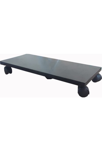 Wooden Gold Mat Siyah Mdf Bilgisayar Kasası Altı Konum Ayarlayıcı Altlık 5 Tekerlekli Wooden Gold Mat Siyah Mdf Bilgisayar Kasası Altı Konum Ayarlayıcı Altlık 5 Tekerlekli