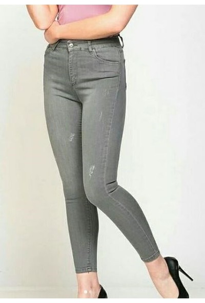 Tomms Gri Yüksek Bel Skinny Jeans Tomms Gri Yüksek Bel Skinny Jeans