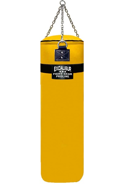 Excalibur Proline Salon Tipi Boks Kum Torbası 120 x 40 cm Sarı Excalibur Proline Salon Tipi Boks Kum Torbası 120 x 40 cm Sarı