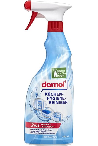 Domol Yüzey Temizleyici Sprey Mutfak 750 ml Domol Yüzey Temizleyici Sprey Mutfak 750 ml