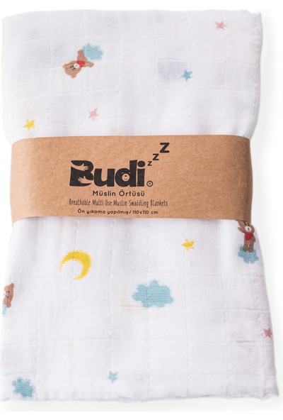 Budizzz Müslin Örtü 110X110 cm