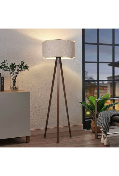 Homing Gold Detaylı Kumbeji Kumaş Lambader