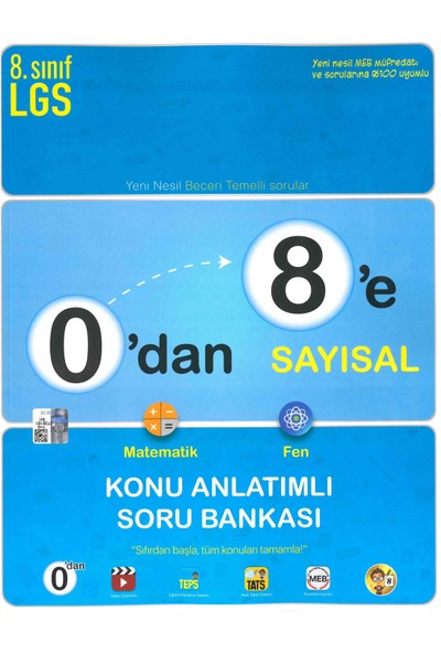 Tonguç Akademi 0'dan 8'e Sayısal Konu Anlatımlı Soru Bankası Tonguç Akademi 0'dan 8'e Sayısal Konu Anlatımlı Soru Bankası