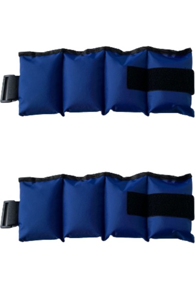 Kozmed Mavi El ve Ayak Bilek Ağırlığı 2x2 kg Kum Ağırlık Kum Torbası 2X2KG Kozmed Mavi El ve Ayak Bilek Ağırlığı 2x2 kg Kum Ağırlık Kum Torbası 2X2KG