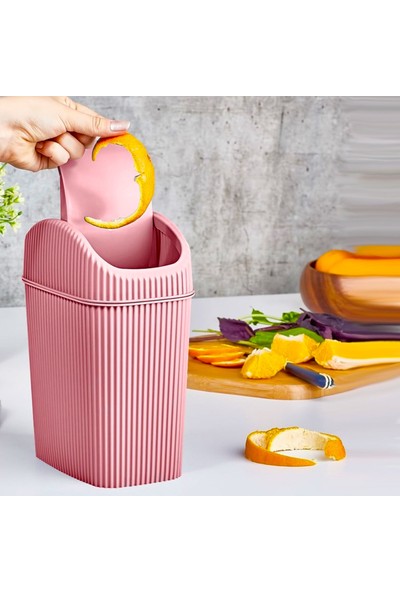 Ferhome Çöp Kovası Mutfak Tezgah Üstü Banyo Çöp Kovası Kutusu Ofis Masa Altı Ferhome Çöp Kovası Mutfak Tezgah Üstü Banyo Çöp Kovası Kutusu Ofis Masa Altı