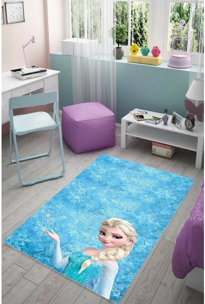 Showy Baby Karlar Kraliçesi Desenli Çocuk Halısı