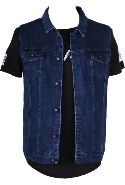 Viking's Line Erkek Yelek Mavi