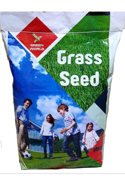 Green World Çim Tohumu 7'li Karışım Green World Grass Seed 7-M Mix 1 kg Green World Çim Tohumu 7'li Karışım Green World Grass Seed 7-M Mix 1 kg