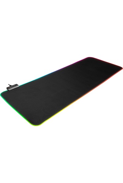 Rampage Mp-22 Siyah Rgb Gaming Mouse Pad Xl Mouse Pad