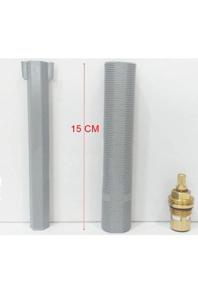 Kale V200 Ankastre Stop Valf Uzatma Parçası 15 cm Kale V200 Ankastre Stop Valf Uzatma Parçası 15 cm