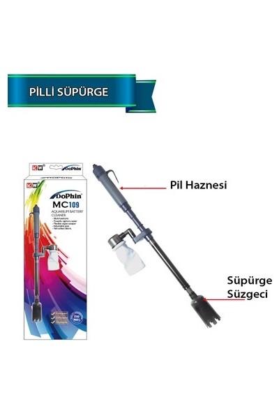 Dophın Pilli Süpürge