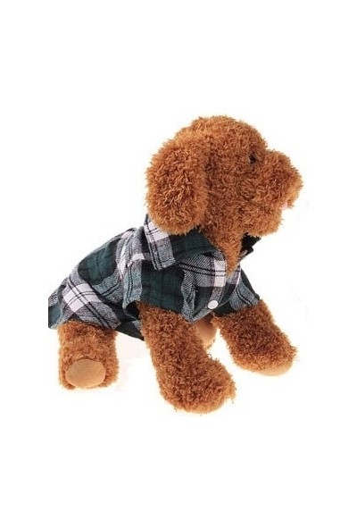 Şenpaa Oduncu Gömleği Kedi Köpek Kıyafeti