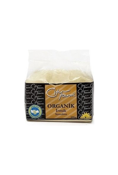 City Farm Organik Irmik 500 gr City Farm Organik Irmik 500 gr
