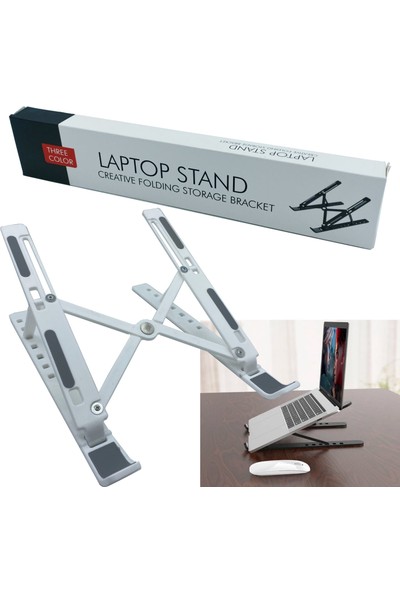 Tunga Ayarlanabilir 13 Inç Plastik Laptop Masa Stand Tutucu Fsb1 (Siyah-Pembe-Beyaz) Tunga Ayarlanabilir 13 Inç Plastik Laptop Masa Stand Tutucu Fsb1 (Siyah-Pembe-Beyaz)
