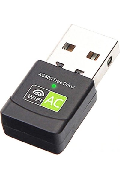 Ally Çift Bant 600 Mbps 2.4 Ghz +5 Ghz USB Kablosuz Wifi Adaptör AL-33245 Ally Çift Bant 600 Mbps 2.4 Ghz +5 Ghz USB Kablosuz Wifi Adaptör AL-33245
